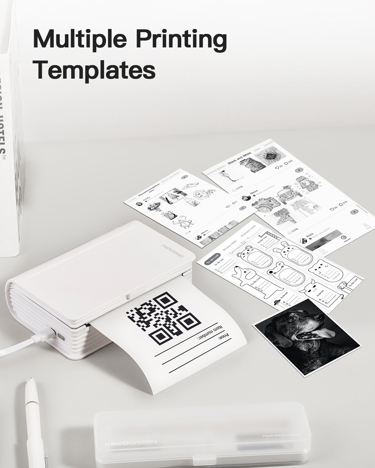 [ส่งด่วน] ของแท้ รุ่นใหม่ล่าสุด Paperang C1S Max เครื่องปริ้นพกพา ...