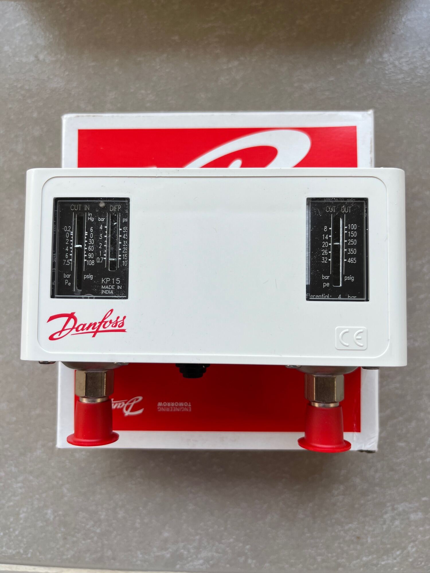 Danfoss Pressure Switch KP15,Model: 060-126491,Dual Pressure Switch ...