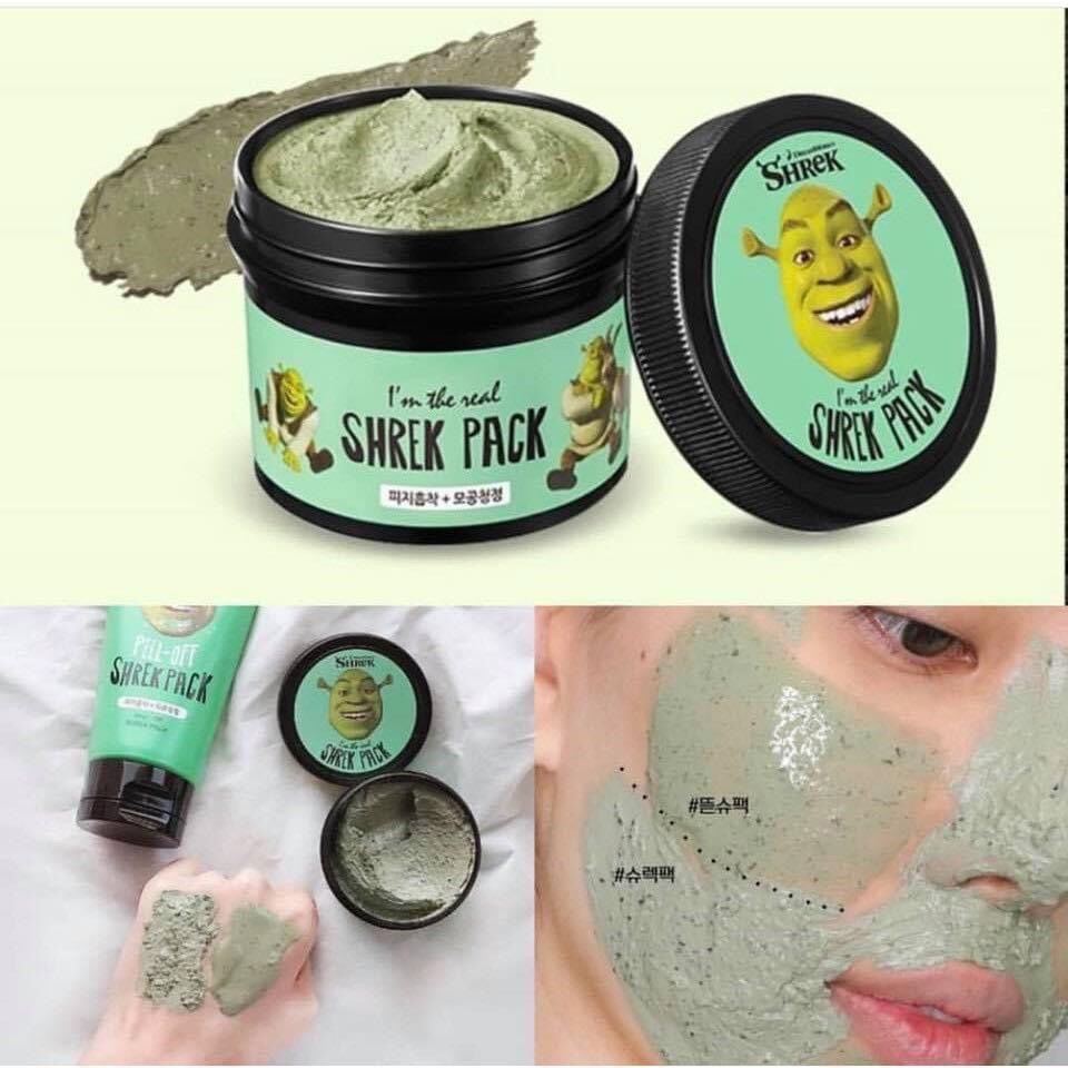 ของแท้ พร้อมส่ง Im the Real Shrek Pack มาร์คเชร็ค มาส์กโคลนเขียวชื่อดัง ...