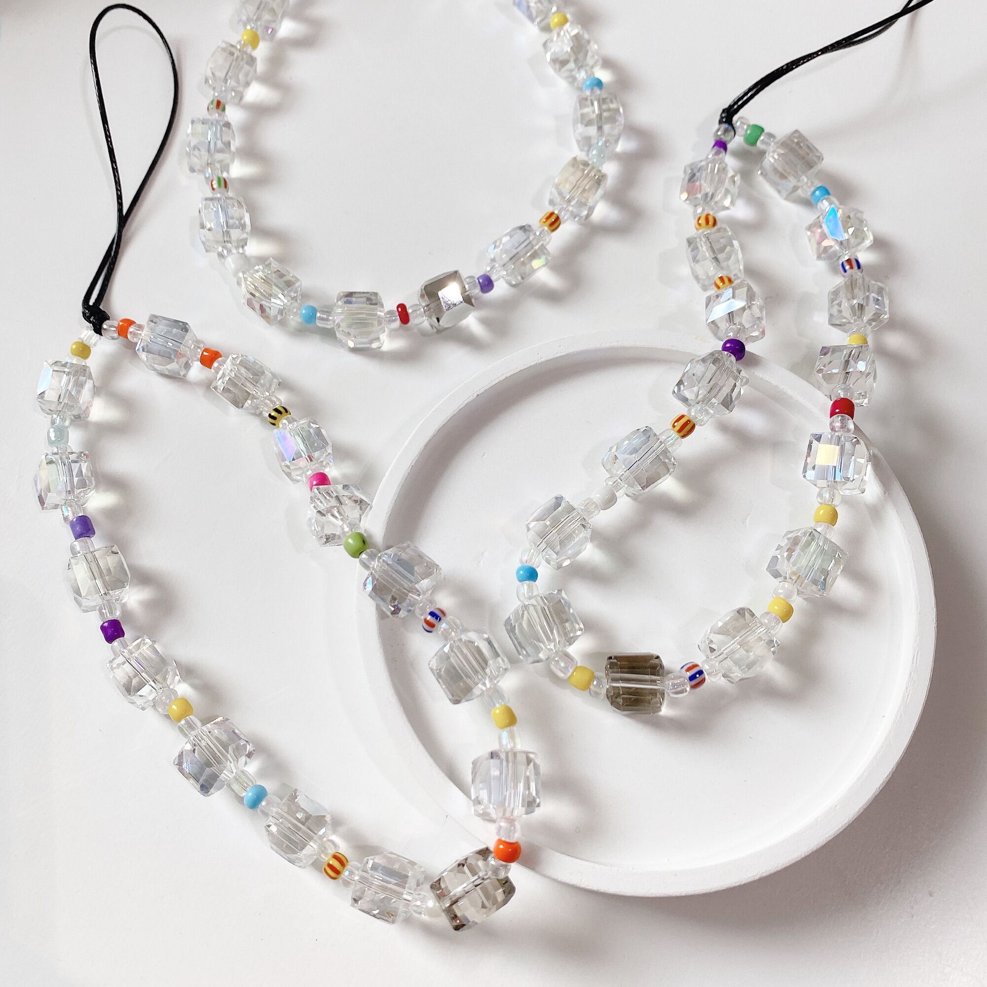 crystal 90s phone charm - Mardi.midi - ThaiPick