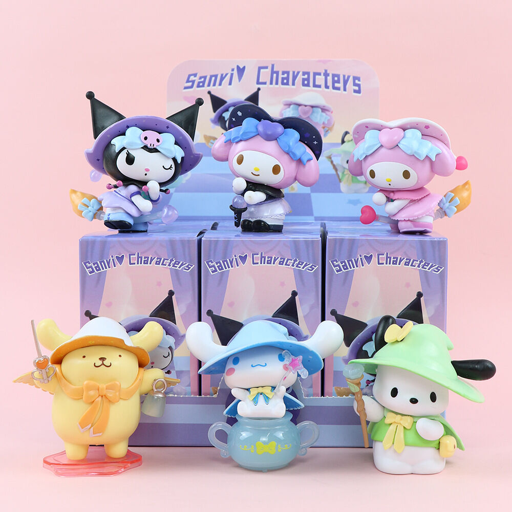 Sanrio blind BOX Magic Story Series Kuromi Cinnamoroll หุ่นอะนิเมะทำนอง ...