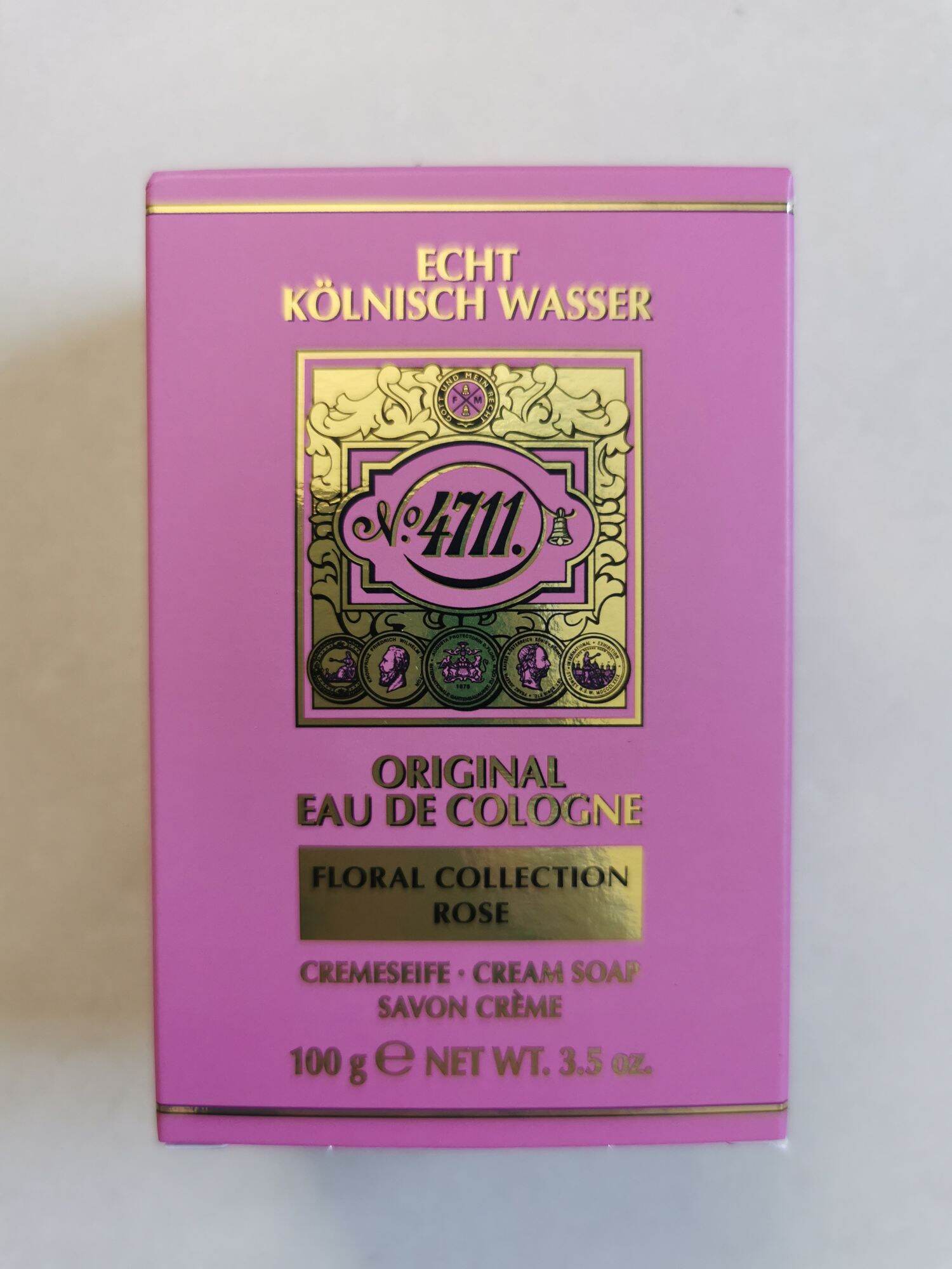 4711 original eau de cologne floral collection rose cream soap 100g ...