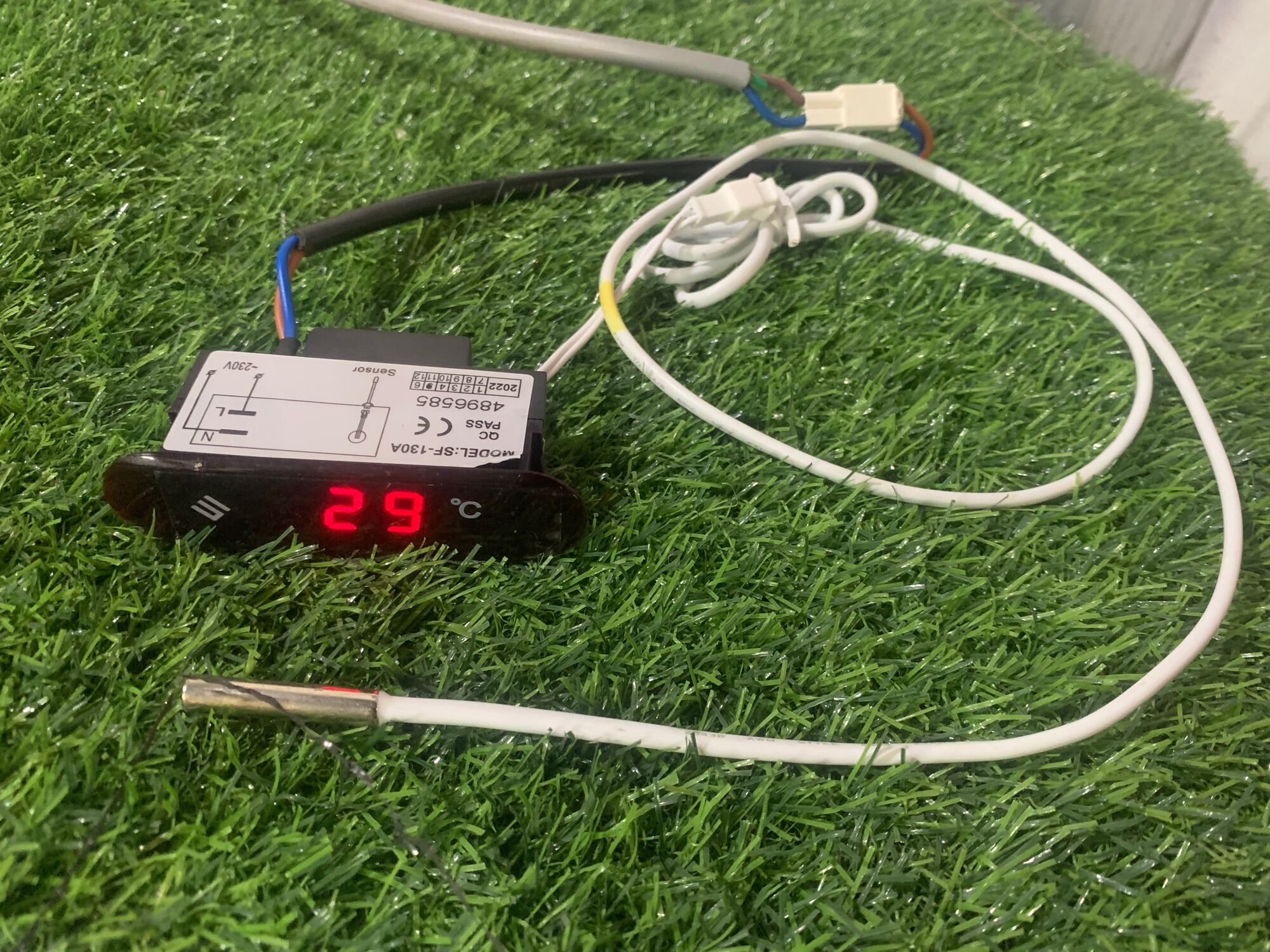 ดิจิตอล วัดอุณหภูมิตู้แช่(SF-130A) ไฟเลี้ยง AC 220v. อะไหล่แท้ ถอด ...