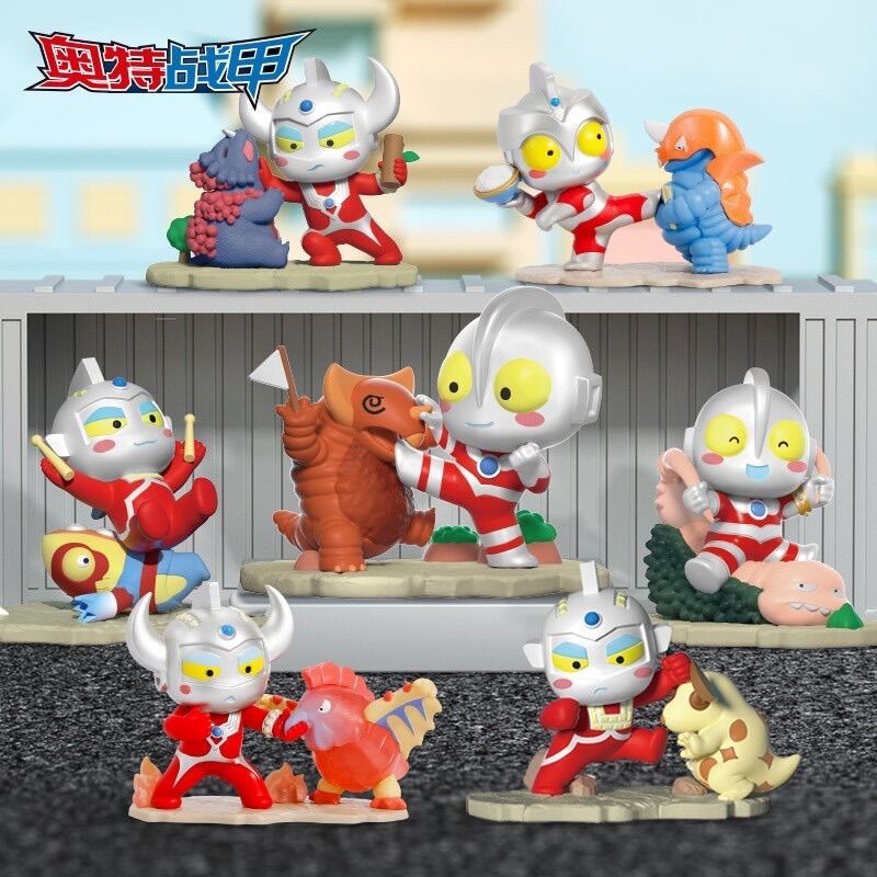 Blind Box ได้1ตัวแบบสุ่ม - Ultraman - Ultra Battle Armor Q Version ...