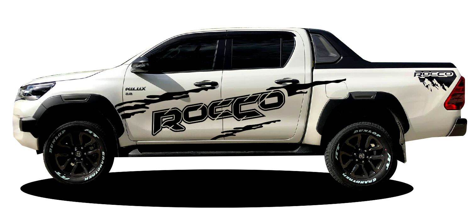 L-494 sticker Toyota Rocco สติ๊กเกอร์ติดรถกระบะ Rocco สติ๊กเกอร์ลาย ...