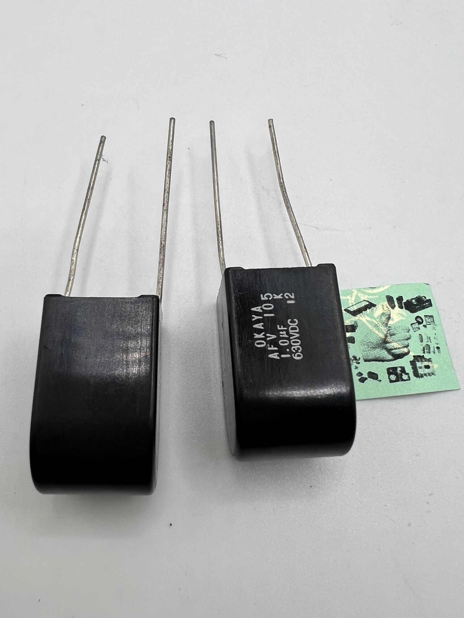 capacitor okaya 1uf 630vdc AFV 105 2P ไม่มีขั้ว ราคาต่อตัว | Lazada.co.th