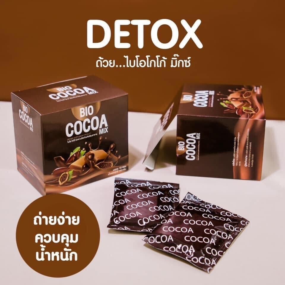 Bio Cocoa Mix ไบโอโกโก้มิกซ์ โกโก้ดีท็อกซ์ คุณจันทร์ - Tenten_shop ...