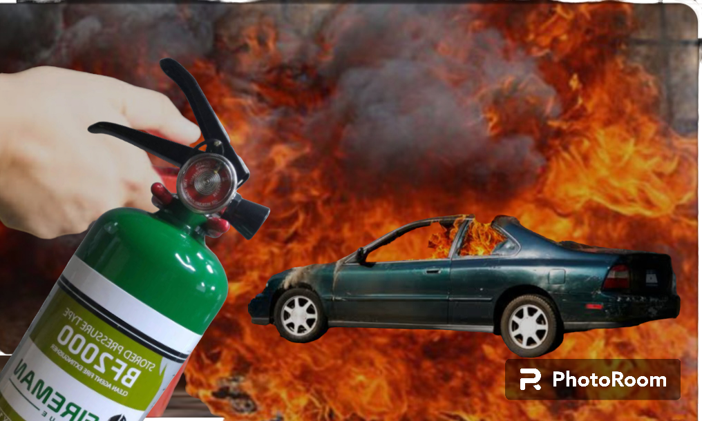 ถังดับเพลิง BF2000 2.2ปอนด์ ติดรถยนต์ พร้อมขายึง | Lazada.co.th