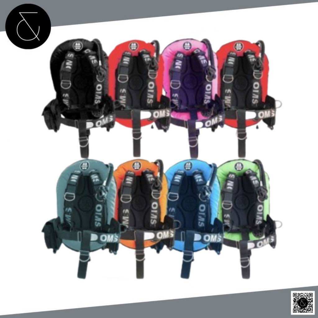 OMS - บีซีดีดำน้ำลึก OMS Smartstream BCD System (Aluminium Backplate ...