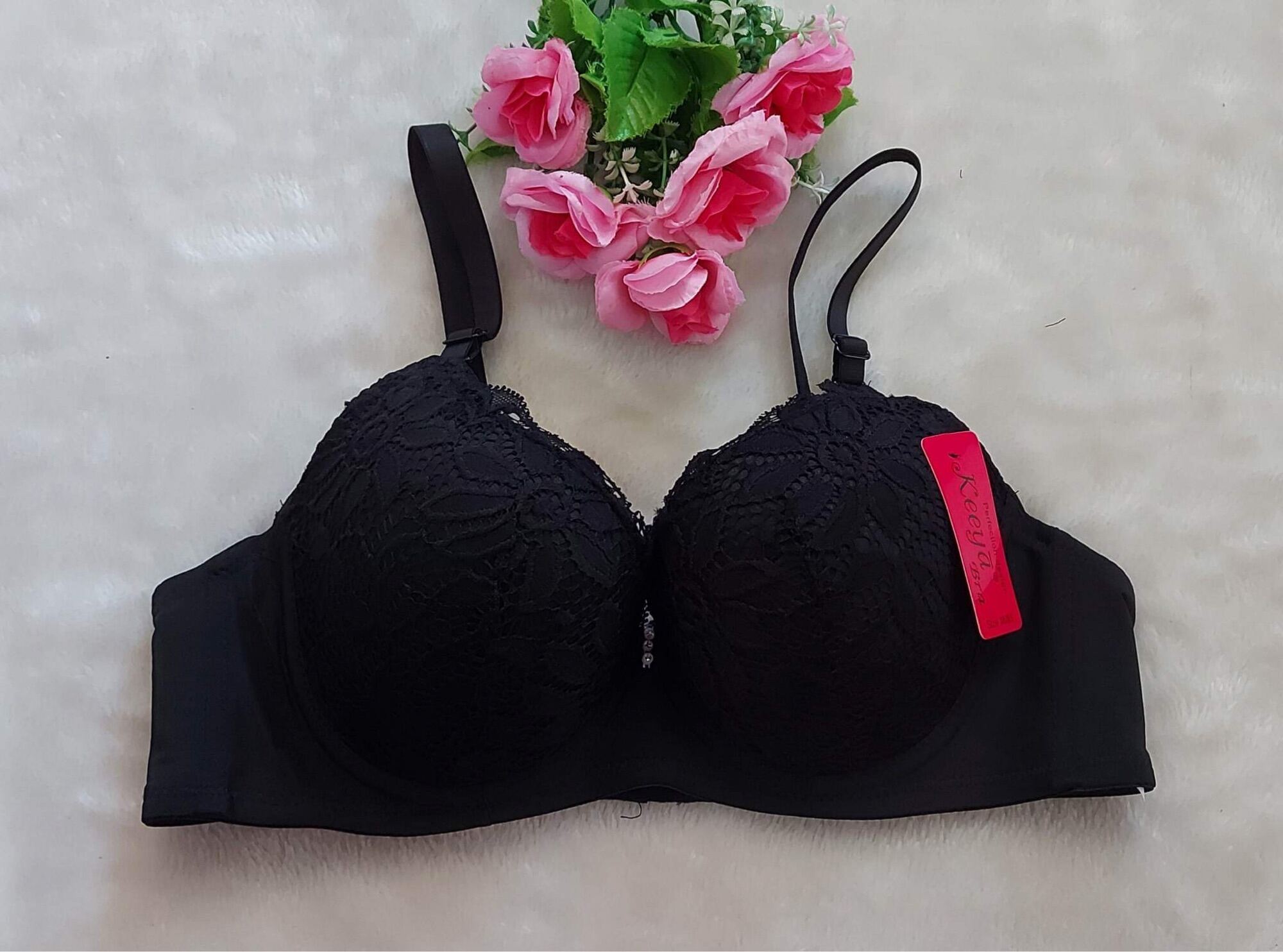 (#678#)34C-40Cเต้าใหญ่ คัพC มีโครง ฟองบาง | Lazada.co.th