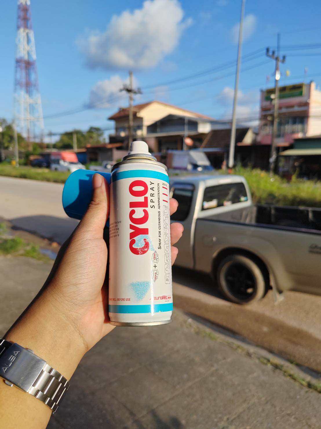 Cyclo sprayไซคลอ เสปรย์ ฉีดพ่น แผล ทำให้แผลแห้งเร็ว | Lazada.co.th