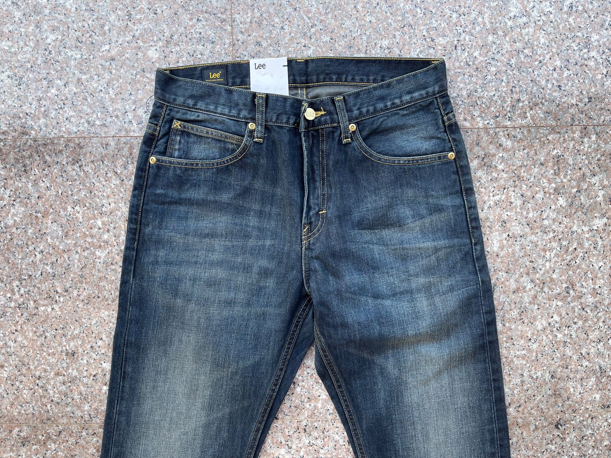 รุ่นขายดี????Lee 747 zed กางเกงยีนส์ชาย สียีนส์ฟอก ไม่ยืด ขากระบอก ...