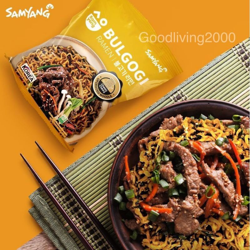 (ส่งฟรี) (Pack 5x) Samyang Bulgogi Ramen ซัมยัง บูลโกกิ ราเมง ราเมงกึ่ง ...