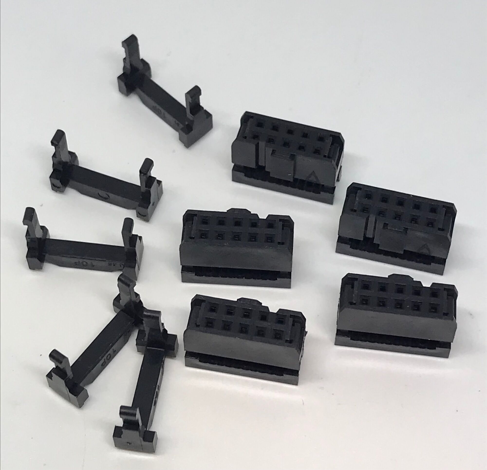 FC-10P CONNECTOR 10PIN ย้ำสายแพร ตัวเมีย 2.54MM แพ็ค10ตัว | Lazada.co.th