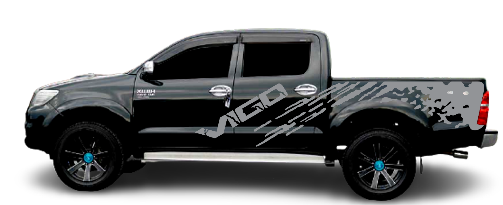 sticker Toyota vigo สติ๊กเกอร์แต่งรถวีโก้ สติ๊กเกอร์รถกระบะvigo ...