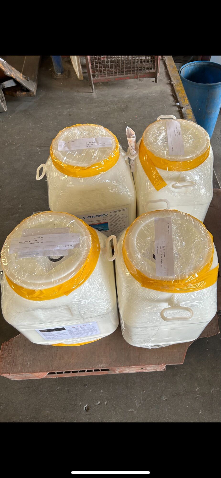 แนะนำคลอรีน90 TCCA. ผง-เกล็ด V-CHLON ปรับสภาพน้ำใส ขนาด 50 กิโลกรัม(กด ...