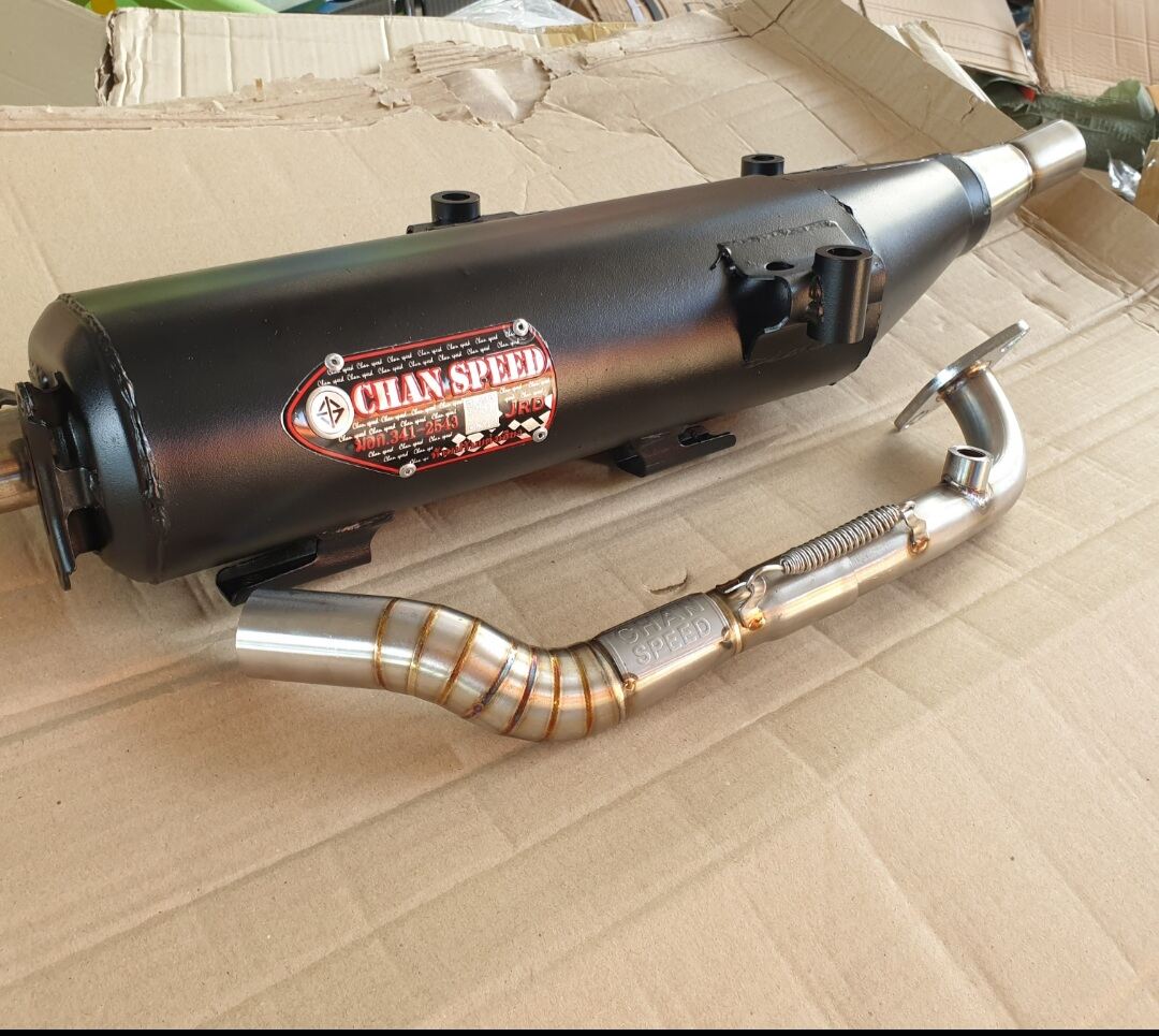 ท่อpcx160 ท่อpcx160ผ่าหมก เสียงนุ่ม ท่อแต่ง[Chan Speed] มีมอก.331-2543 ...