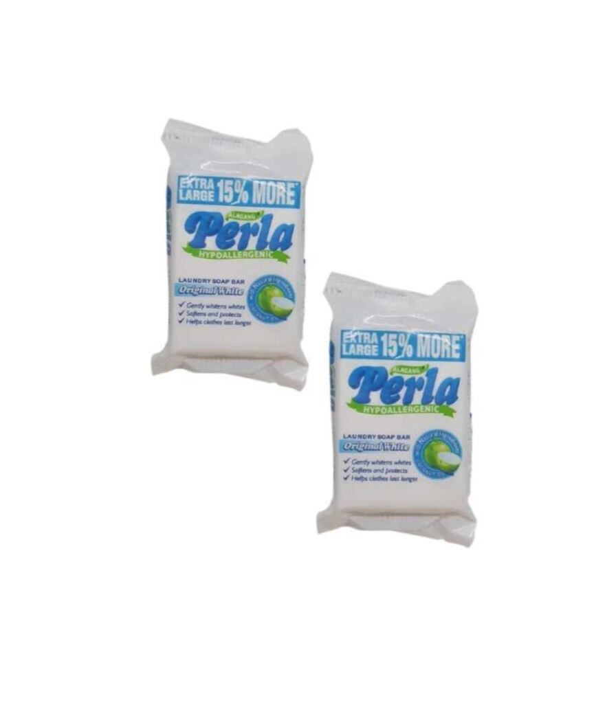 (SET OF 2) Perla Laudry Soap Bar Original White 110g | Lazada.co.th