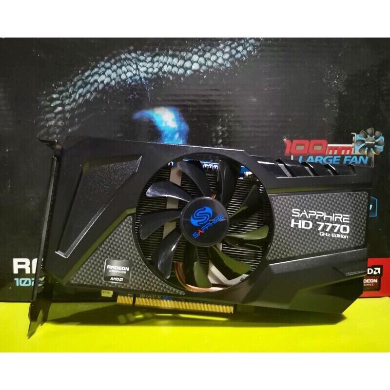การ์ดจอ Sapphire รุ่น AMD Radeon HD 7770 1GB DDR5 (no box) ต่อไฟเลี้ยง ...