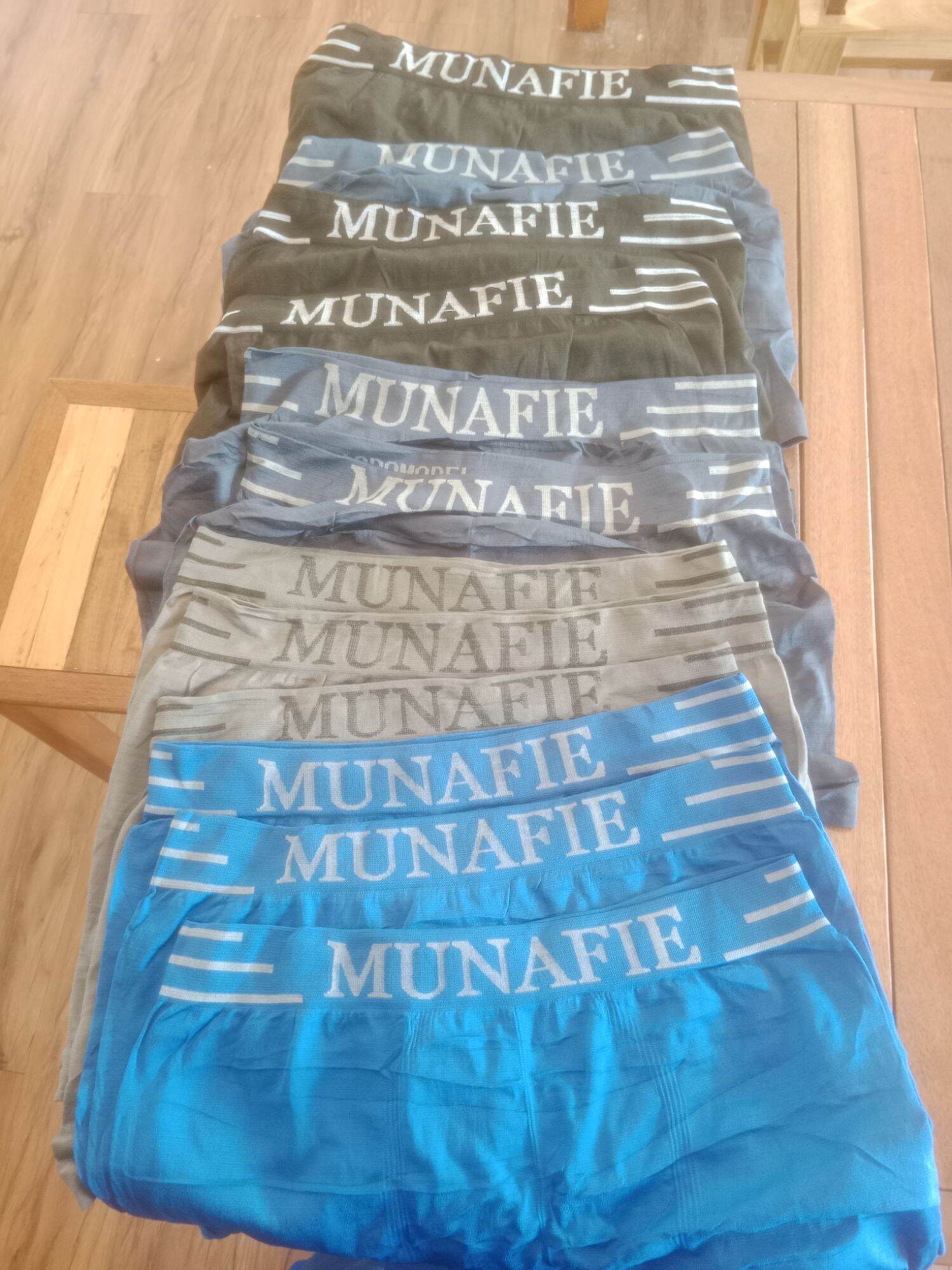 TC กางเกงชั้นใน กางเกงในผู้ชาย (แพ็ค 6 ตัว สีดำสีเทาสีกรมอย่างละ 2 ตัว ...