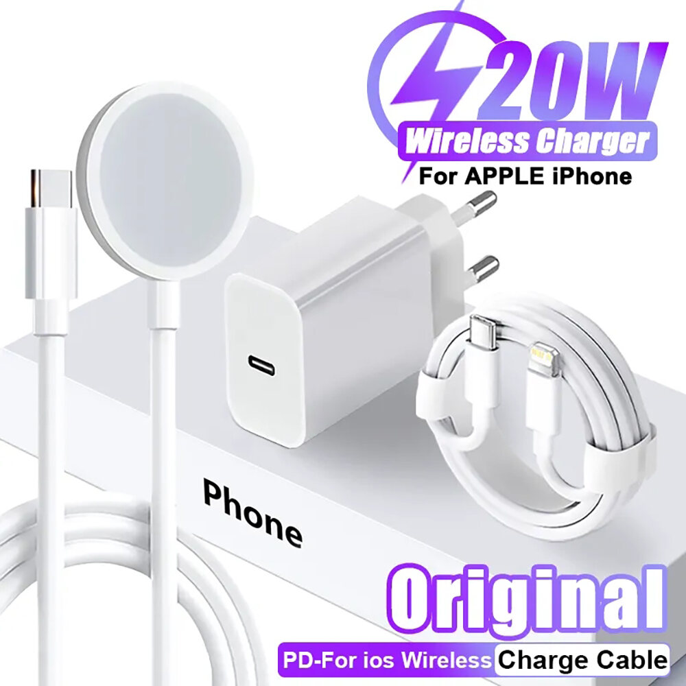 เครื่องชาร์จ USB C ของแท้สำหรับ iPhone 20W สำหรับ iPhone 11 12 13 14 PRO MAX ที่ชาร์จไร้สายแบบ ...