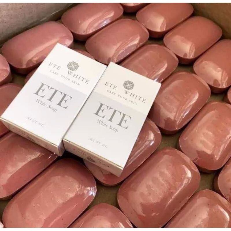 Ete white soap สบู่น้ำนมข้าวกล้อง สบู่เอเต้ ETE สบู่เอเต้ไวท์ ขนาด 50 ...