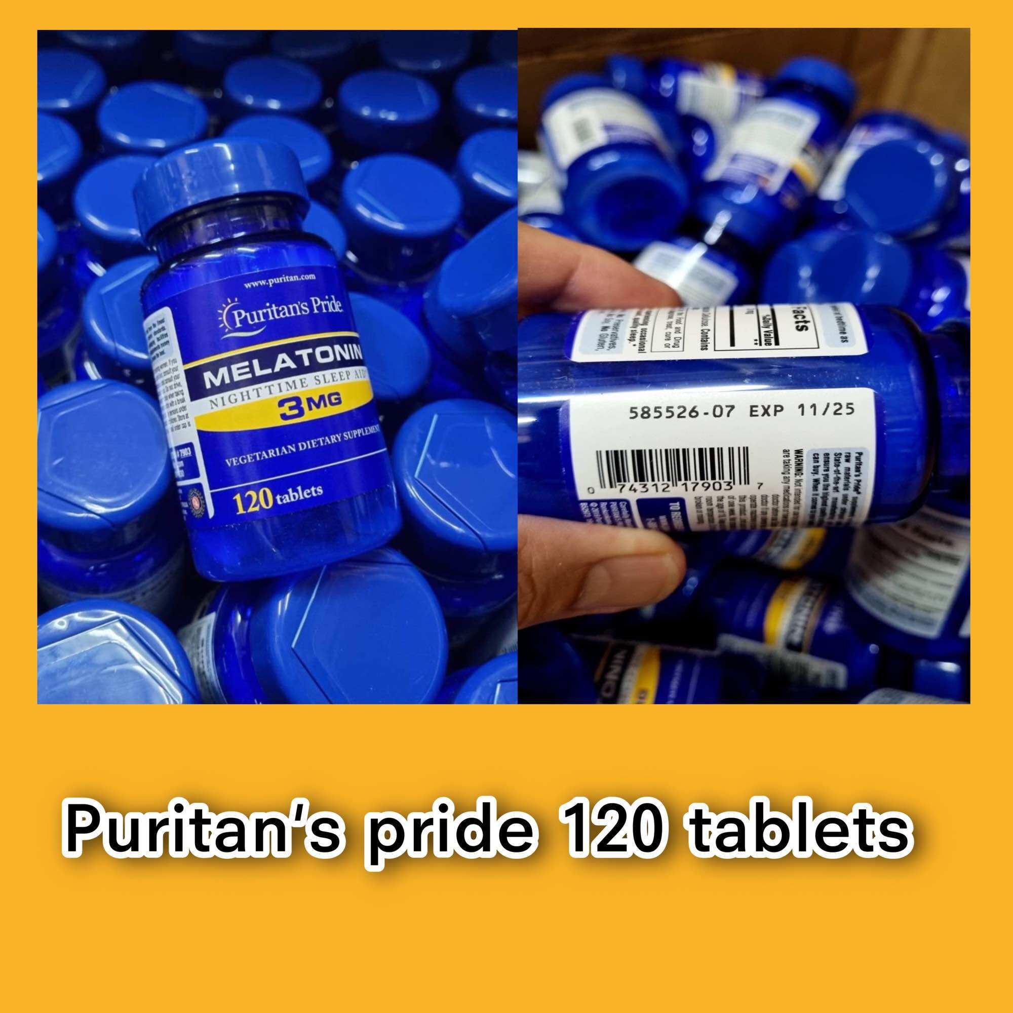 Puritans pride 120 tablets exp2025 - MoreVitamin - ThaiPick