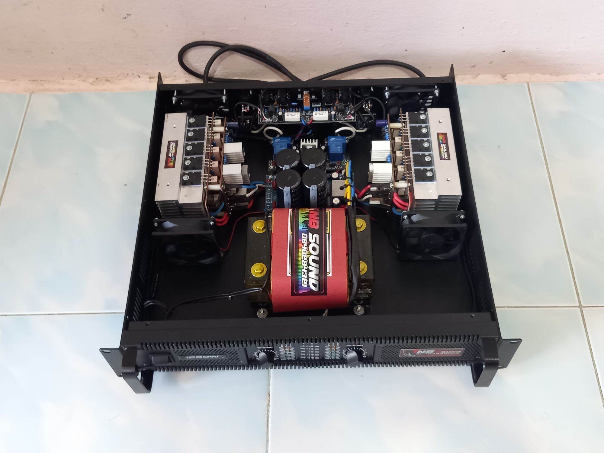 เพาเวอร์แอมป์ TNB-1200W - pattiyan music & sound system - ThaiPick