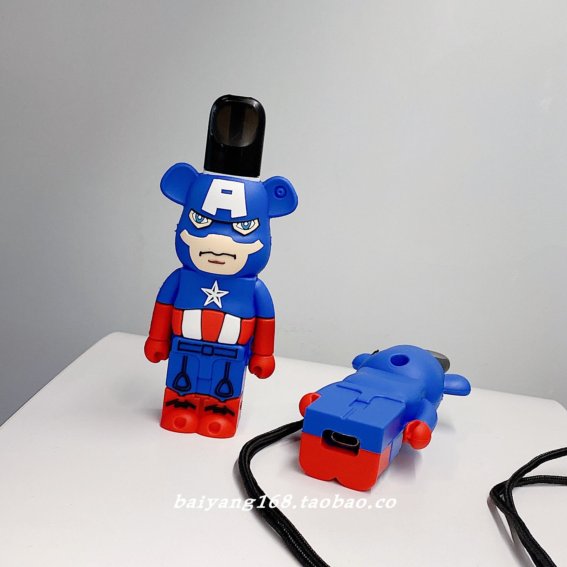 เคสป้องกันลายหมีกัปตันอเมริกาเหมาะสำหรับ relx relx รุ่นที่1รุ่นที่4รุ่น ...