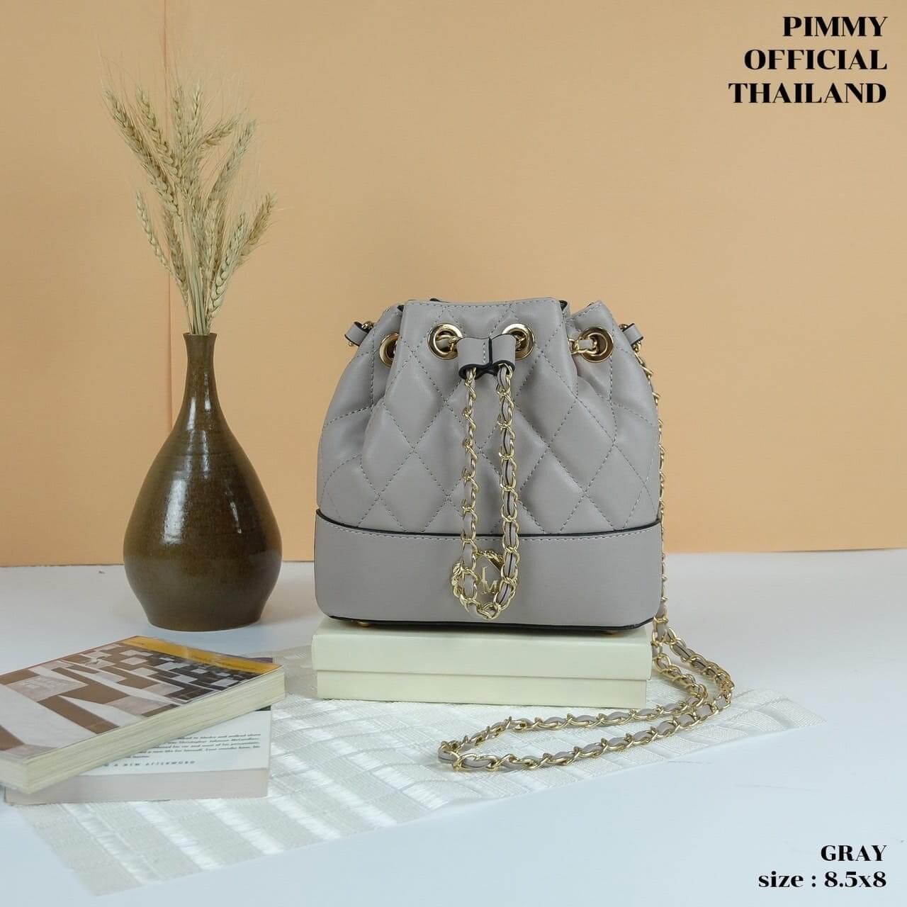 PIMMY แบรนด์แท้ ทรงขนมจีบ รุ่น#PP1428 - FashionByJJ88 - ThaiPick