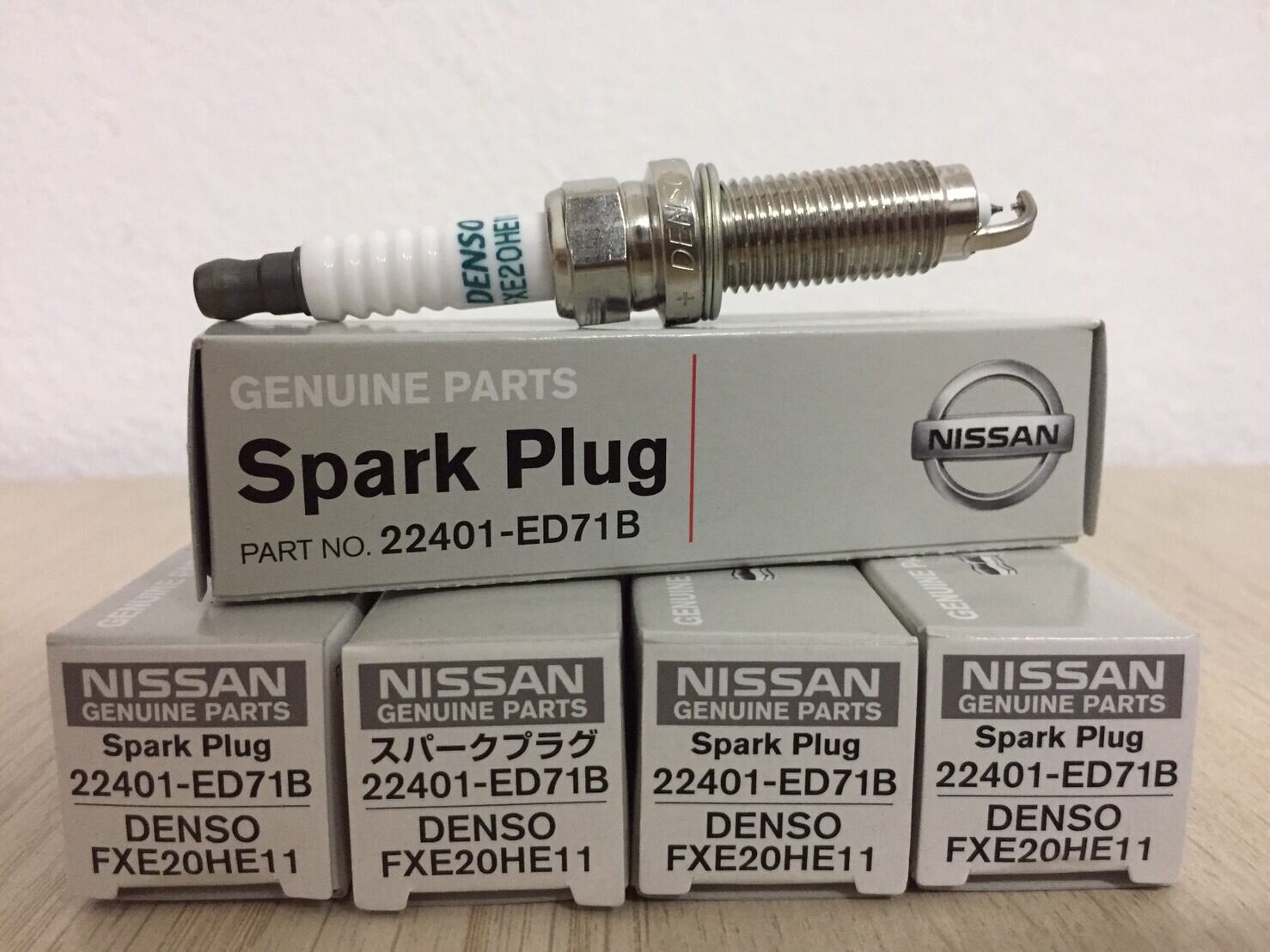 หัวเทียน DENSO FXE20HE11 NISSAN X-TRAIL T32 QR25, TEANA L33 QR25 แท้ ...