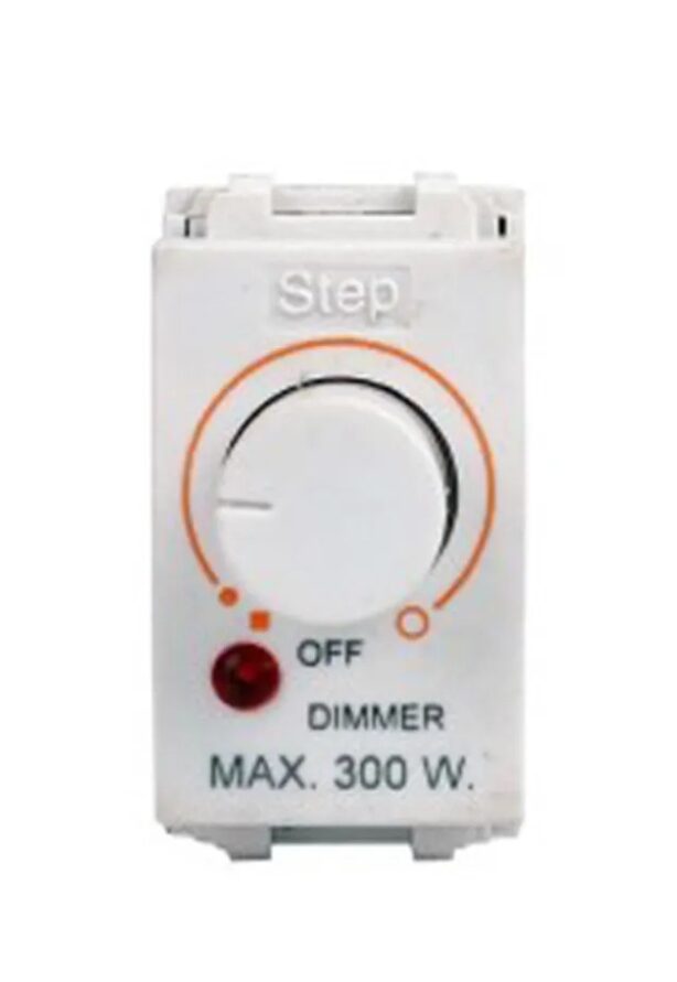Dimmer STEP E033N ดิมเมอร์ สวิตช์หรี่ไฟ สเต็ป สำหรับหน้ากาก รุ่น Wide ...