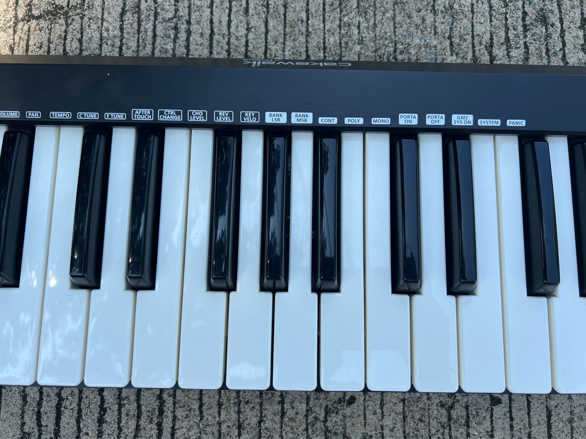 usb midi keyboard controller Roland Cakewalk รุ่น A-500S มือสอง ...