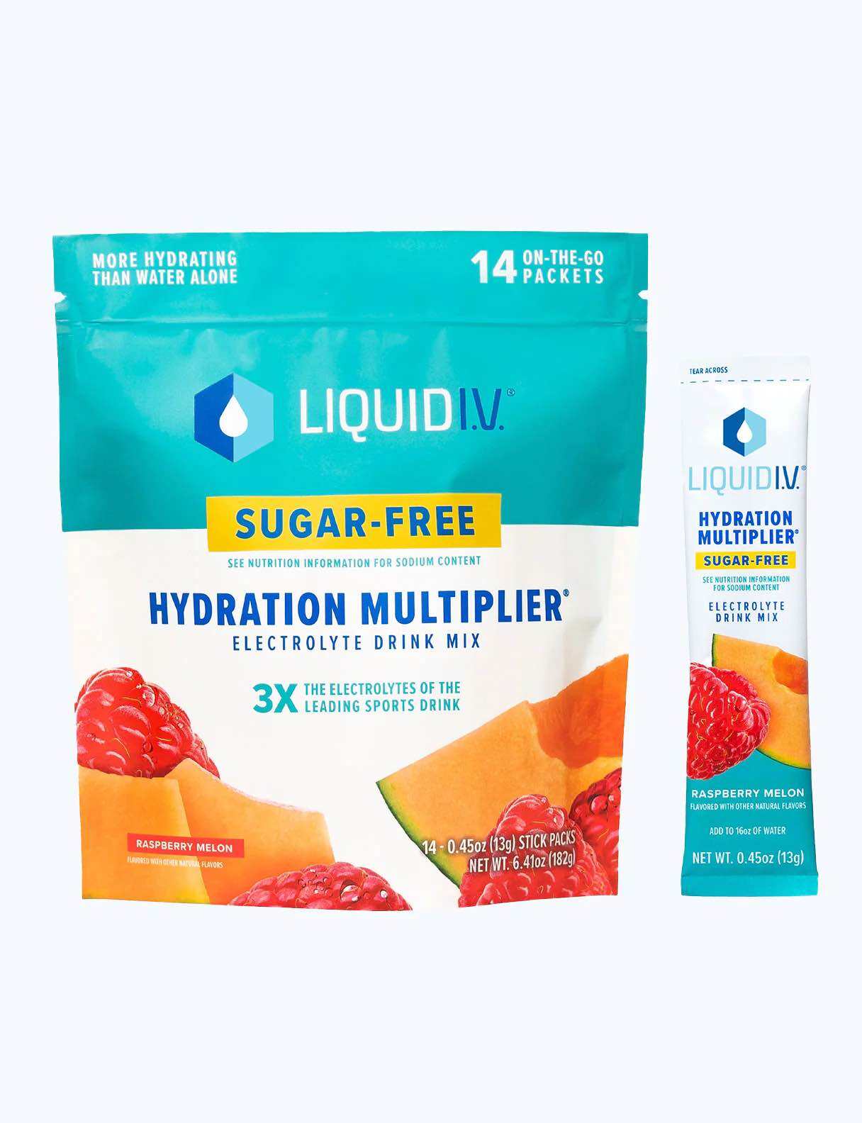 (พร้อมส่ง) Liquid IV Hydration Energy Multiplier Sugar Free (14 pcs ...