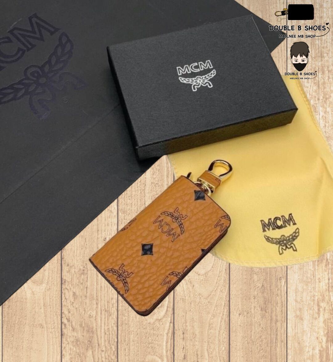 (mcm) เอ็มซีเอ็ม กระเป๋าใส่กุญแจรถ กระเป๋าใส่รีโมทรถ กระเป๋าห้อยกุญแจ ...
