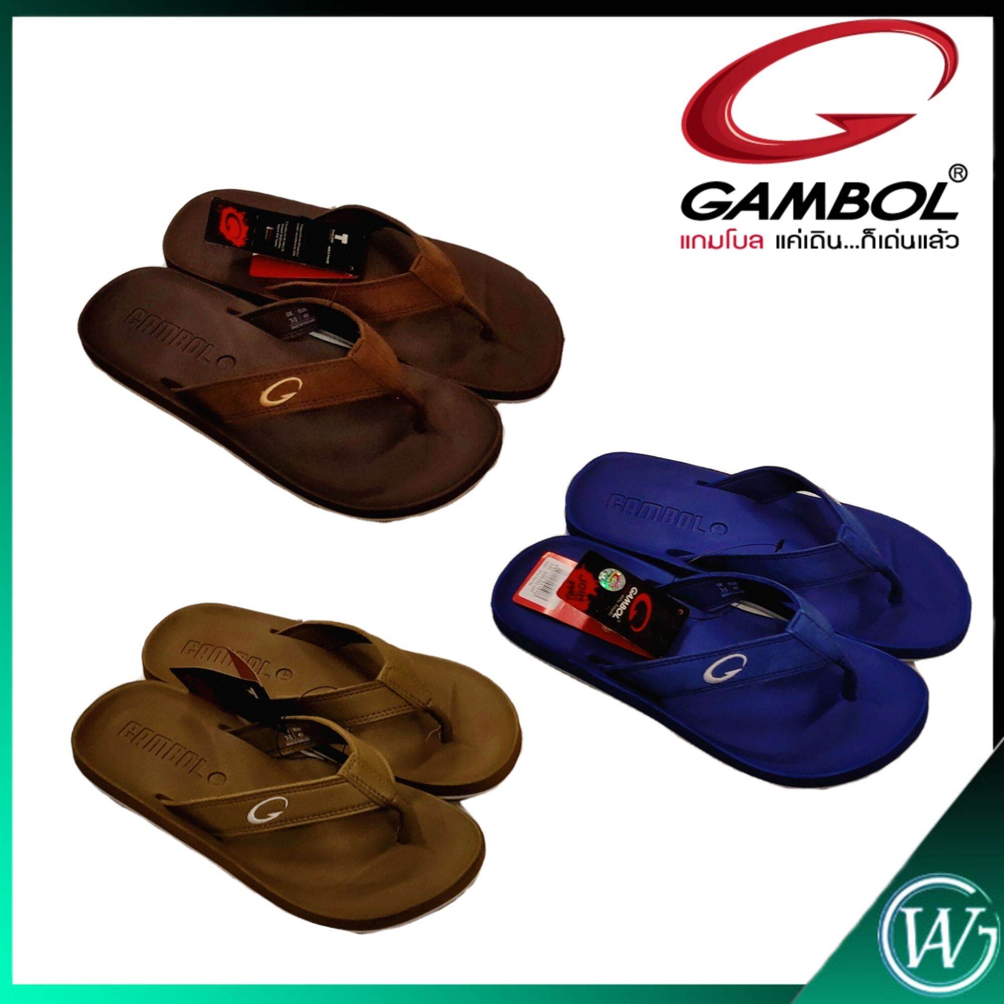 Gambol รุ่นGM11220???? ของแท้ ????% รองเท้าแตะ รองเท้าแกมโบล size40-43 ...