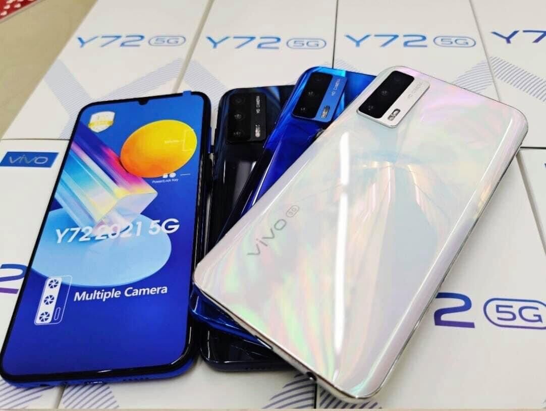 โทรศัพท์มือถือ Vivo Y72 5G ระบบปฎิบัติการ Android 10.0 อัพเดทล่าสุด CPU ...
