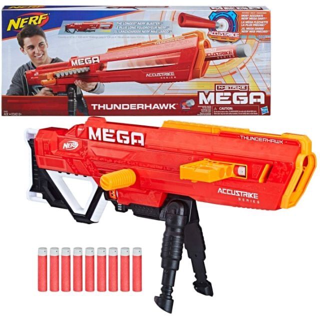 พร้อมส่ง NERF MEGA THUNDERHAWK ACCUSTRIKE BLASTER Mega Thunderhawk ...