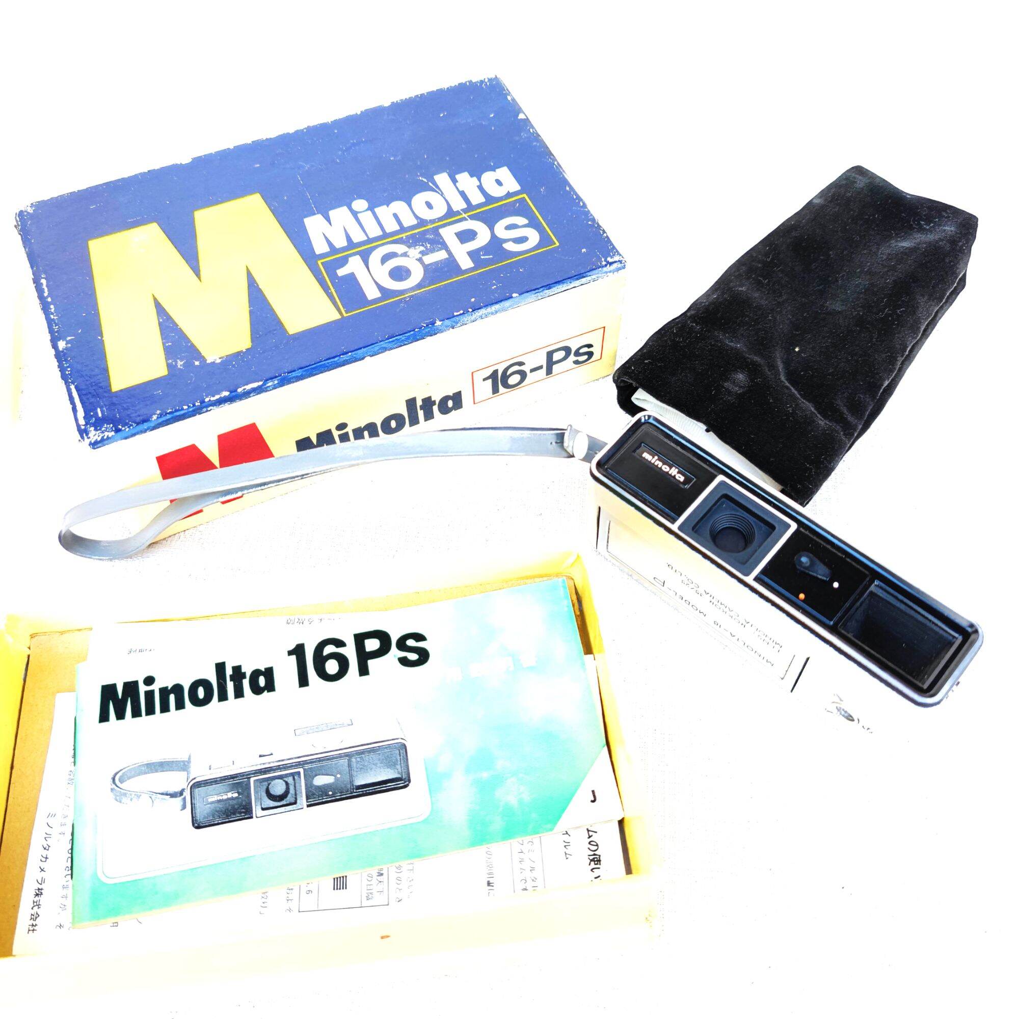 กล้องกล่องไม้ขีด Minolta Vintage 16-Ps Camera Kit 25มม F3.5 Miniature ...