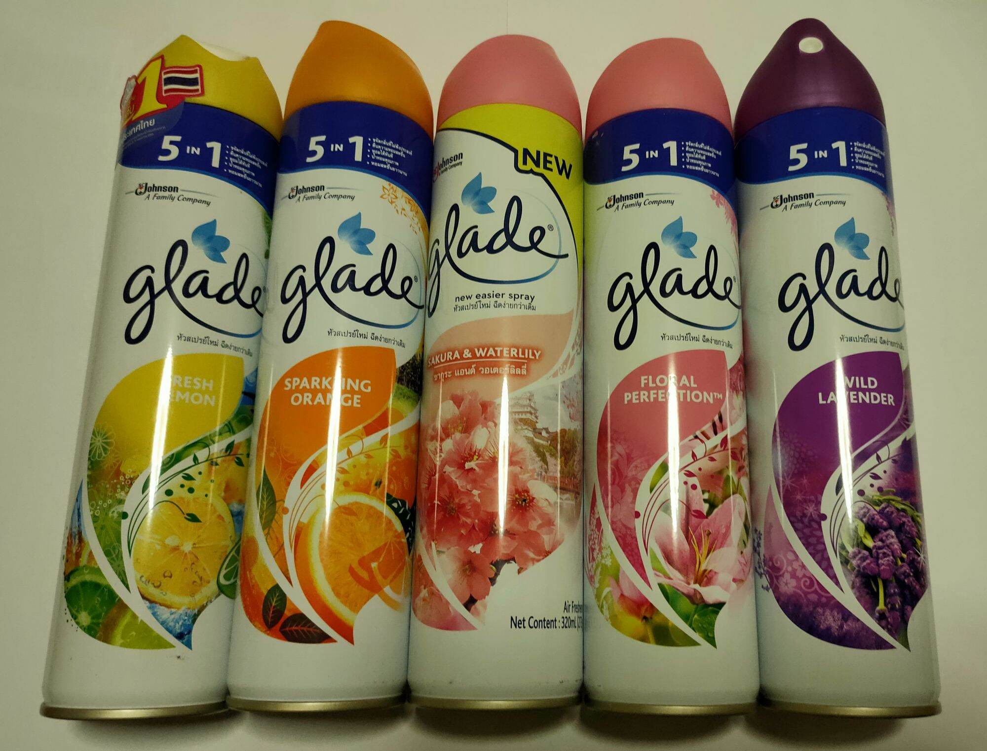 glade เกลด สเปรย์ปรับอากาศปริมาณ320มล.(มี6กลิ่น) - FAN28SHOP - ThaiPick