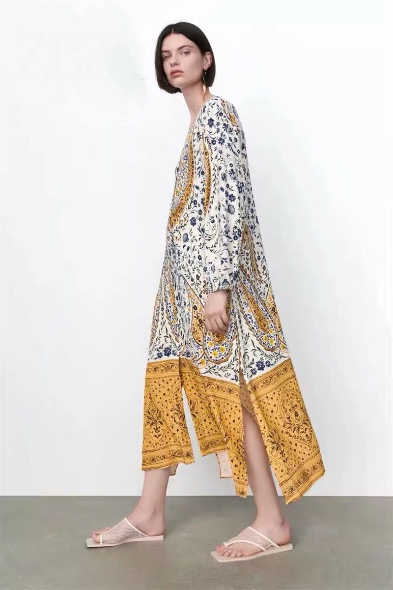 Riley Bohemian Dress ????????เดรสโบโฮ ดีเทลคอวี กระดุมหน้าแกะได้จริง ...