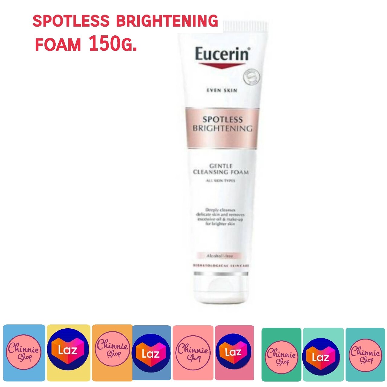 Eucerin Spotless Brightening Cleansing Foam 150g ยูเซอรินโฟมล้างหน้า ...