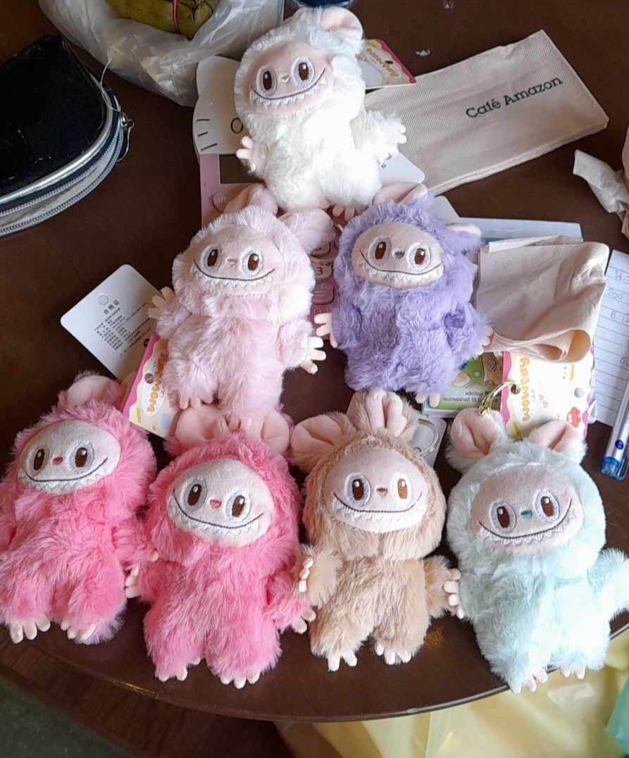 Lalulu ลาบูบู พวงกุญแจLabubu น้องน่ารักราคาจับต้องได้ขนาด 6 นิ้ว ...