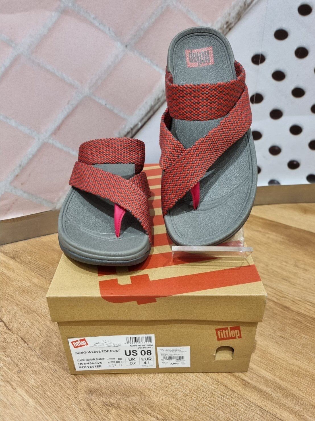 Fitflop sling weave รองเท้าลำลองผู้ชาย | Lazada.co.th