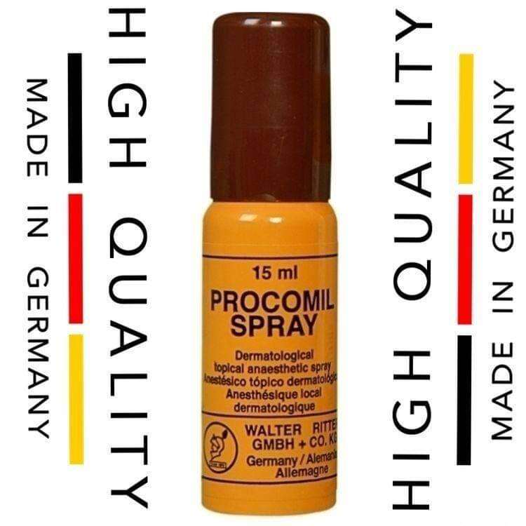 PROCOMIL SPRAY สเปรย์สำหรับผู้ชาย ฉลองการหลั่งให้ช้าลง - Fin in shop ...
