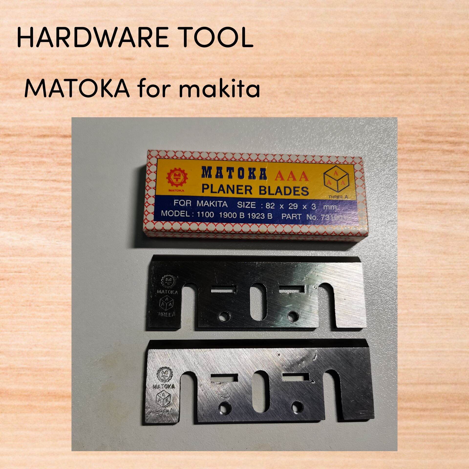 MATOKA ใบกบไฟฟ้า มากีต้า 3 นิ้ว คมเดียว รุ่น 1100 / MT110 / MT111 ...