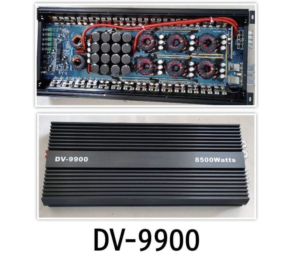 Class D รุ่น DV-9900รุ่นใหญ่ขับ 15"220 ได้ 2ดอก คาปาแน่นๆ เบสลอยๆ - โม ...