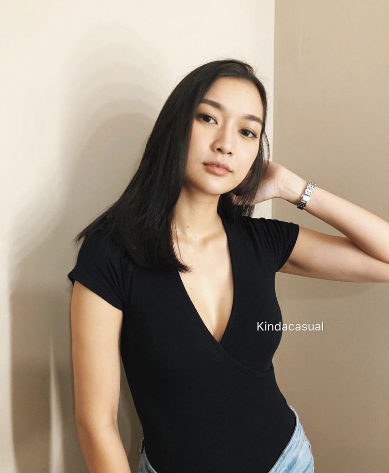 Kindacasual.bkk - gm003 สีดำ bestseller บอดี้สูทคลาสสิค - Kindacasual.bkk - ThaiPick