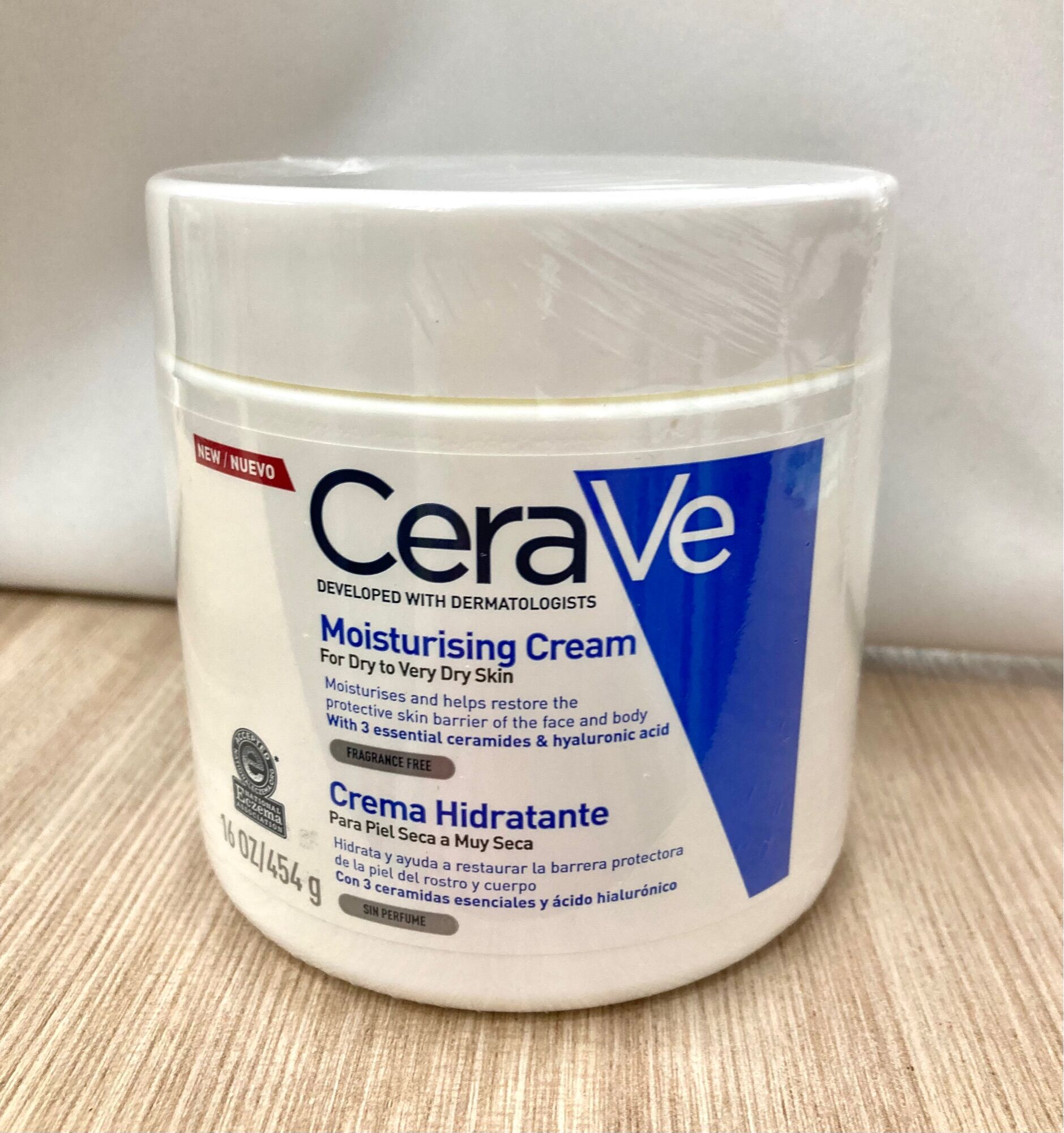Cerave moisturizing cream 16 oz (454g) ผลิตภัณฑ์บำรุงผิวหน้าและผิวกาย ...