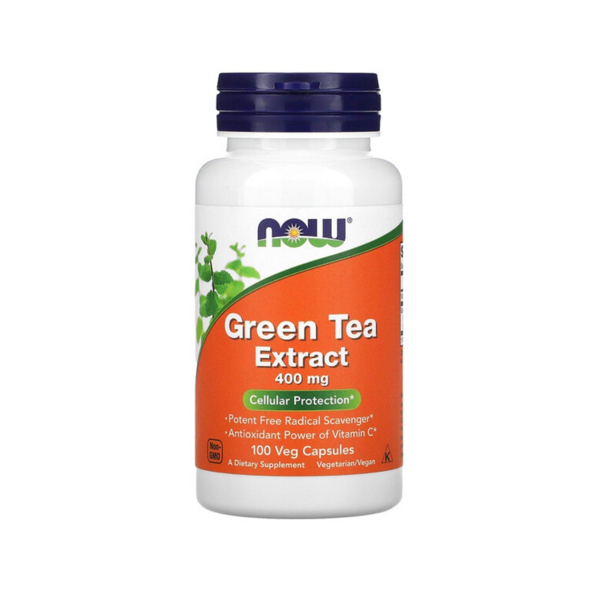 (Now Foods) Green Tea Extract 400 mg 100 Veg Capsules | Lazada.co.th